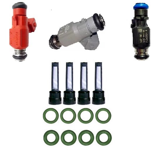 Só Injeção Eletrônica - Kit de Filtros para Bico Injetor Delphi MPFI ...